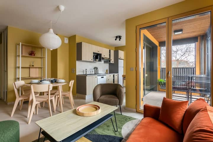 Gros Caillou - Appartement Meublé - Centre Ville - 