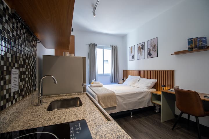 Cozy Studio In Sao Paulo | Sp-a713 - Santo André