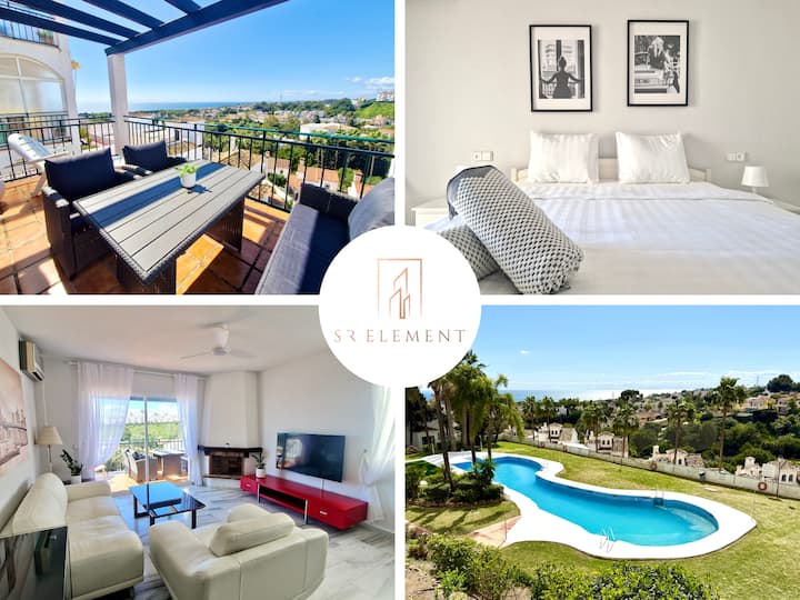 Sr Adelina's Panoramic Sea View Calahonda - Costa del Sol