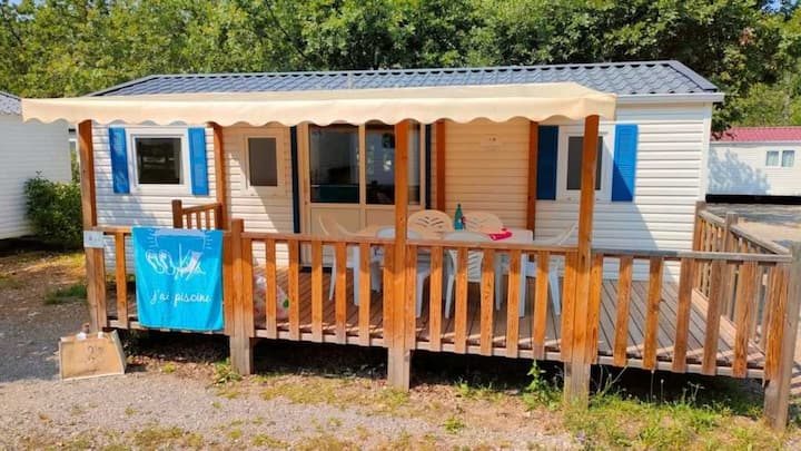 Zecamping 3 éToiles Mobil Home 32m² - Bauduen