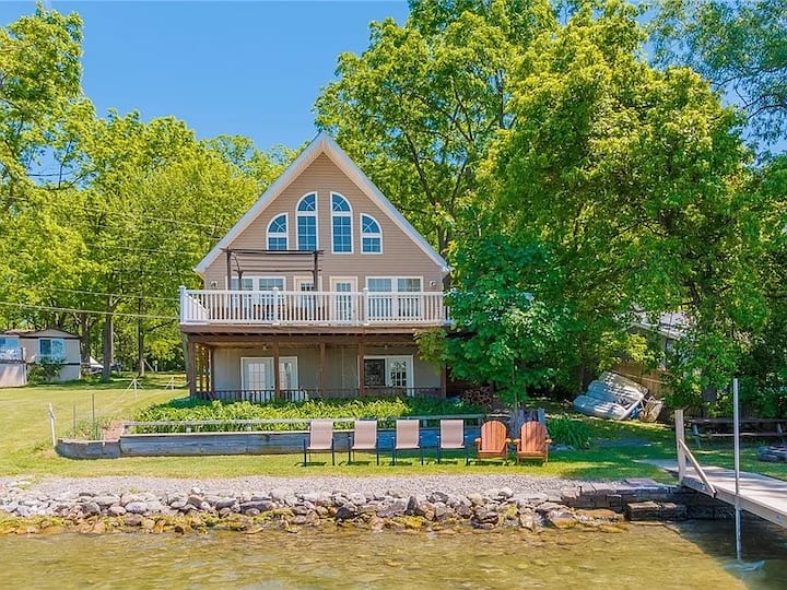 Dual House  | Cayuga Lake | Fire Pit | Hot Tub - Finger Lakes, NY