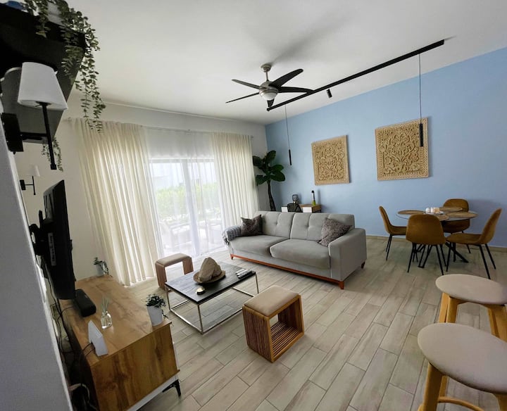 Near Beach + 1st Floor- Private Pool -200+ Mb Wifi - Punta Cana