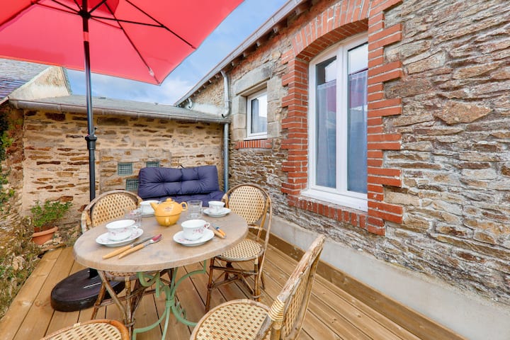 Maison Avec Cour Pour 4 Dans Le Bourg De Sarzeau - Saint-Gildas-de-Rhuys