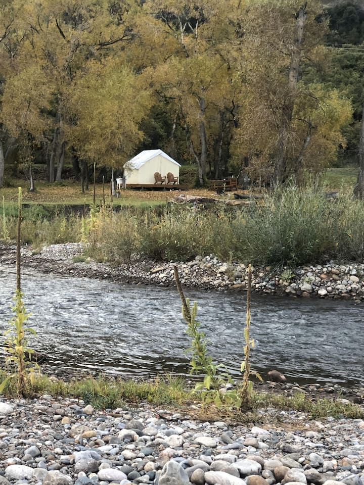 Charming Yurt On The Pine River | Escape Away - Bayfield, CO
