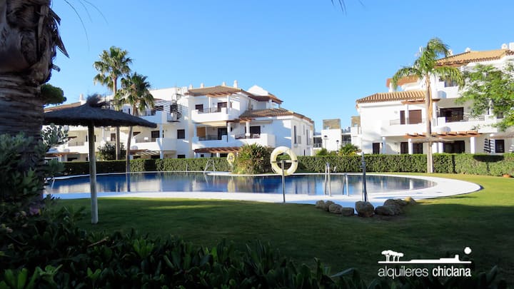 Apartamento A 700m De La Playa De La Barrosa-cotos - Chiclana de la Frontera