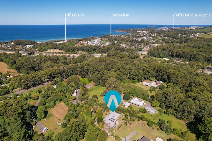 Korora Coastal Escape-spacious4br|family & Friends - Coffs Harbour