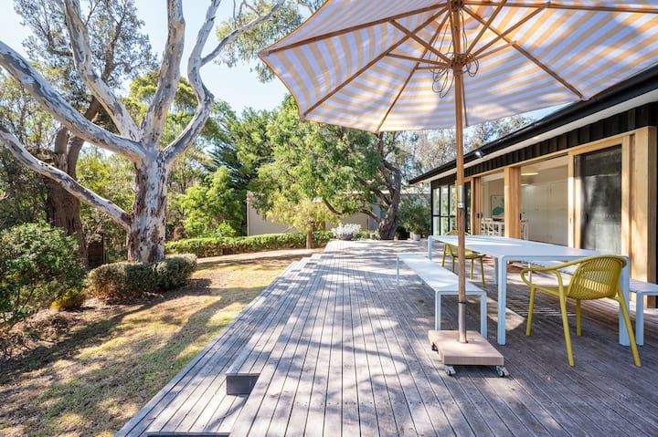 Arlo Beach House Beachside With Fireplace - Balnarring
