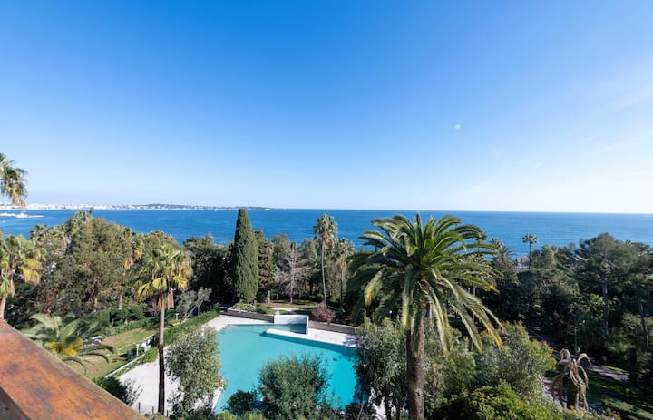 Appartement Avec Terrasse Piscine Accès Plage - Vallauris