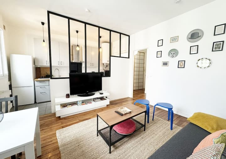 Le Patio - Joli Logement - Wifi - Disney & Paris - Champigny-sur-Marne