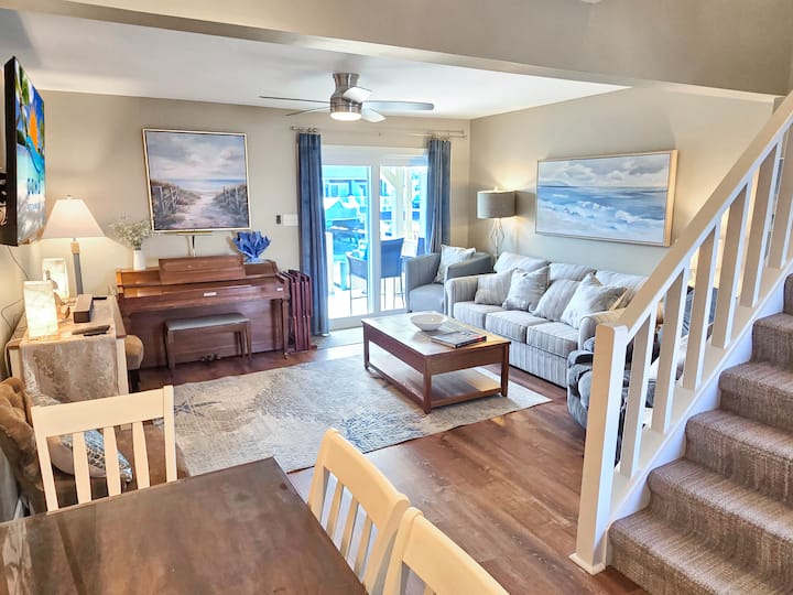 Waterfront Bayview Townhome On Canal - Ml3 - Ocean City, MD