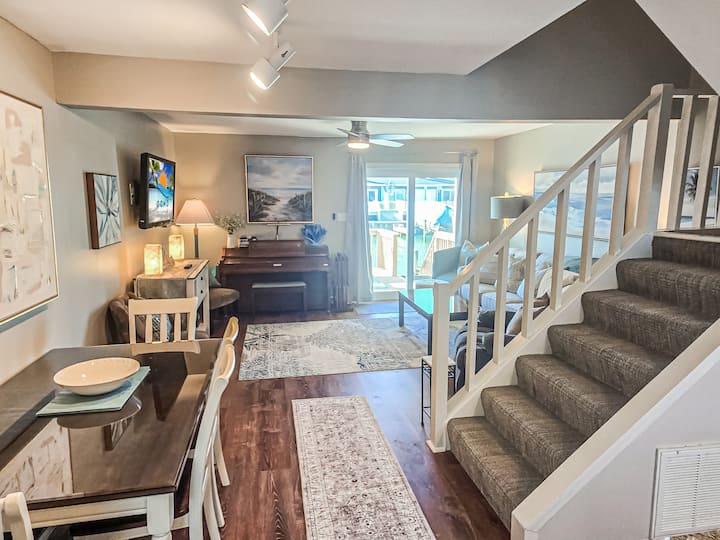 Waterfront Bayview Townhome On Canal - Ml3 - Ocean City, MD