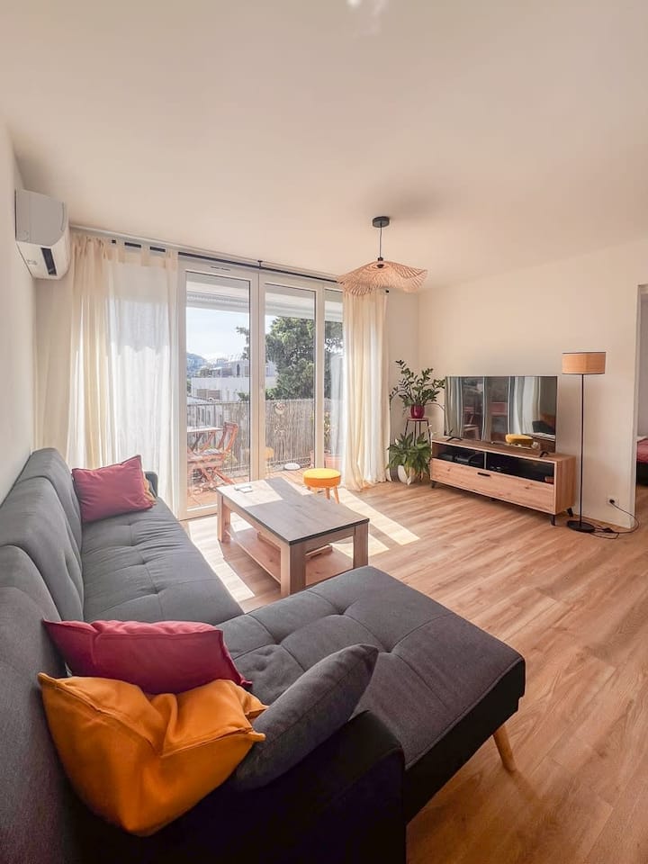 Le Morgiou - T3 Terrasse Clim Parking - Marseille