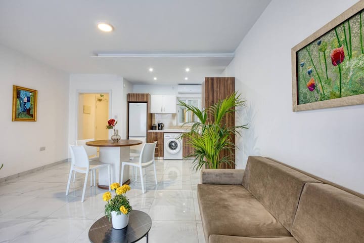 Modern Central 2-br Apt. With Views Of Valletta - Malta