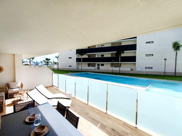 Ground Floor With Direct Access To The Pool - La Manga
