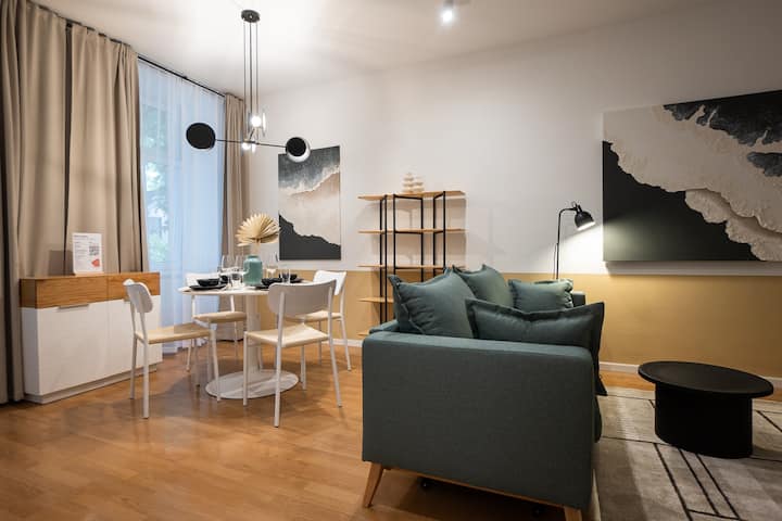 42 M2 Central Bright Apartment With A Terrace - Wien