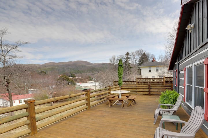 Scenic Hot Springs Retreat Near Appalachian Trail! - Hot Springs, NC