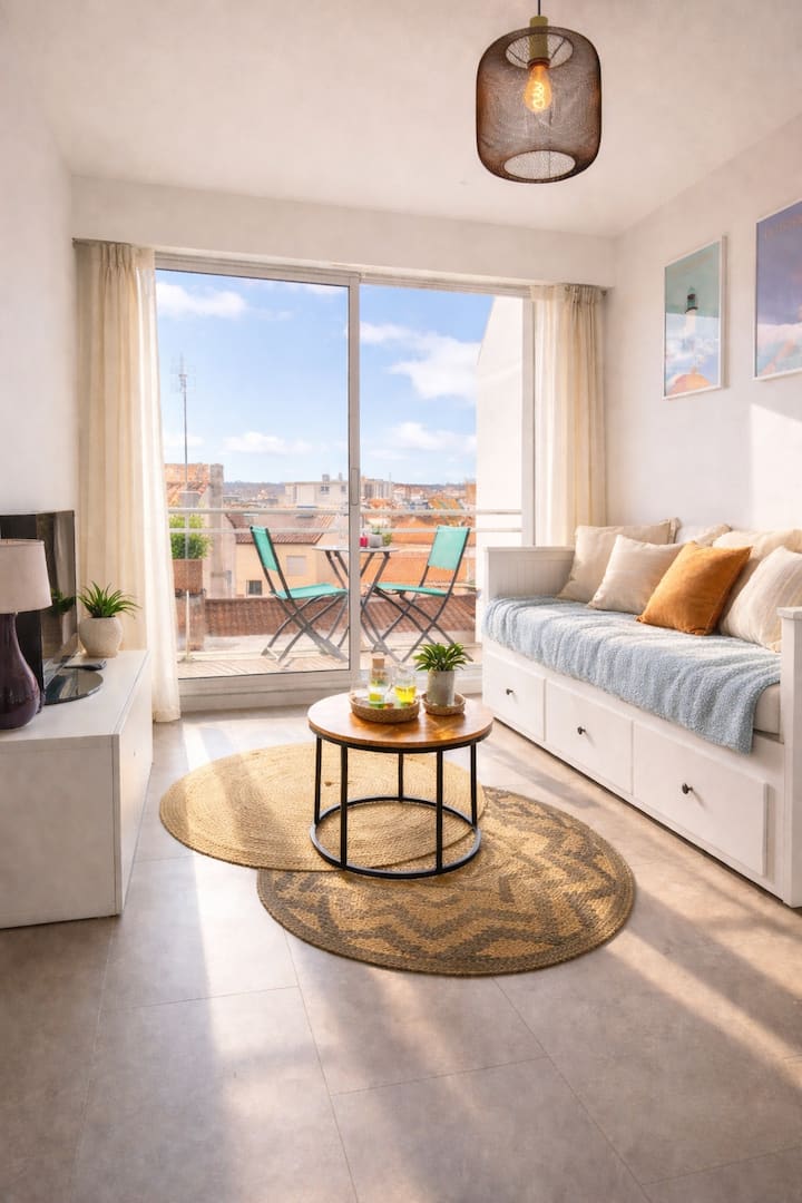 La Rose Des Vents - Studio - Arago - Vue Mer - Les Sables-d'Olonne