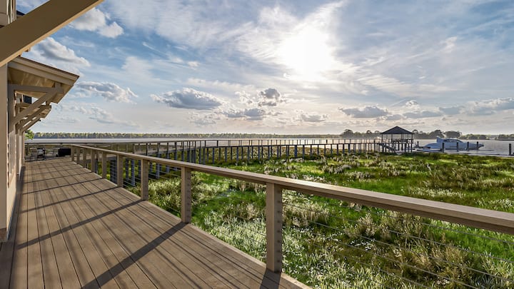 Dock And Dwell At Snapper: Bay, Pool, Boat Slip - Georgetown, SC