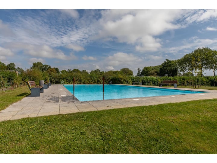 Jolie Maison De Vacances Avec Piscine Partagée - Renesse