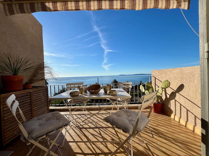 T2 Mezzanine 4 Couchages Rayol-canadel - Rayol-Canadel-sur-Mer