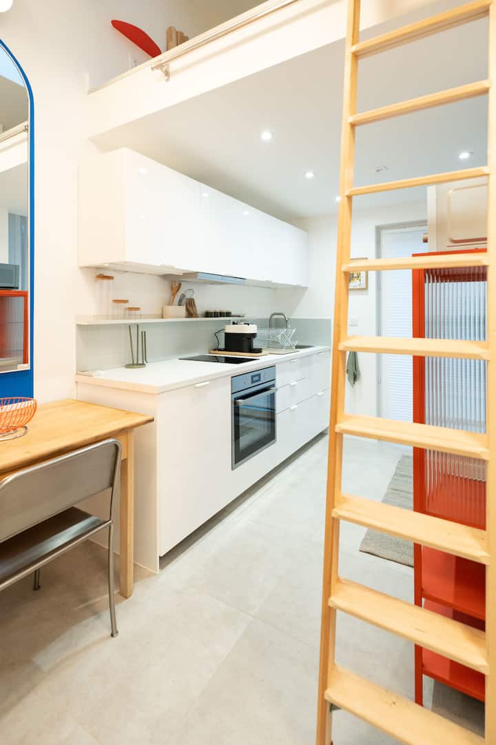 Studio Mezzanine Neuf Climatisé - Terrasse - Lyon