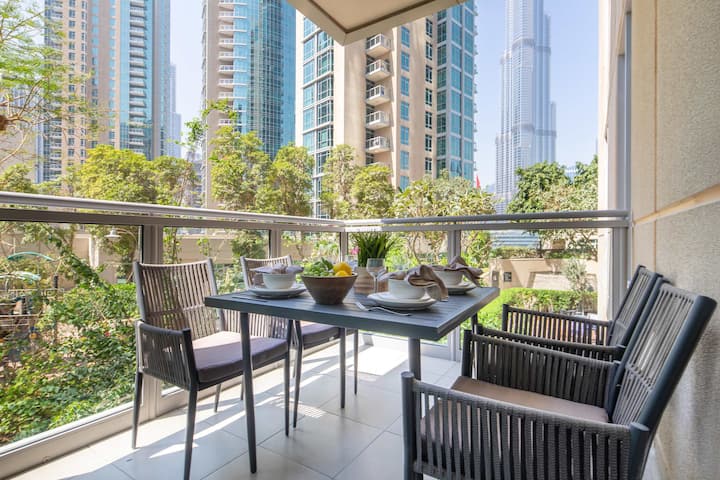 Immaculate 2br With Burj Khalifa Views In Downtown - Dubái
