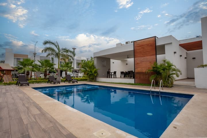 3br Modern House Located In Downtown's Heart - Cancún
