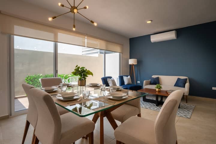 Contemporary Home | 3br | Prime Downtown Area - Cancún
