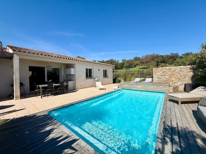 Villa Tout Confort Avec Piscine Proche Plages De - Porto-Vecchio