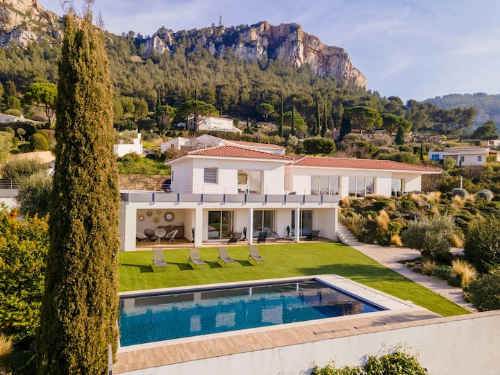 Modern Villa In Cassis With Beautiful View - Cassis