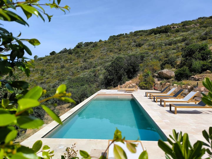 Propriété Dans Le Maquis - Vue Mer - Piscine - Sagone