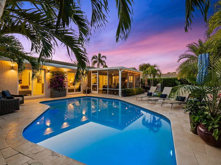 Private Heated Pool Retreat, Near Beach & Dining! - Wilton Manors, FL