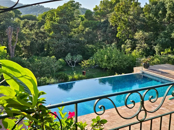 C21locationvacances Villa Du Cap, Piscine, Plage à - Île du Levant