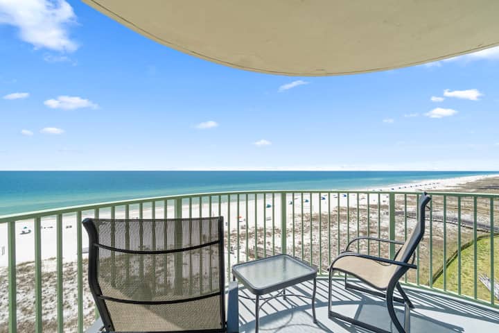 Perdido Towers East 703: Stunning Beachfront Views - Perdido Key, FL