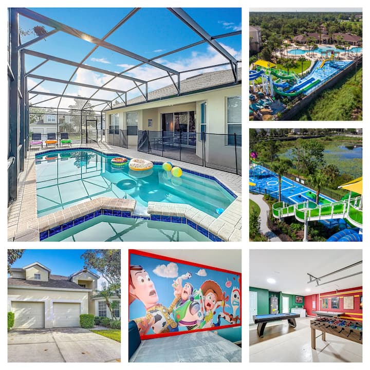 Themed Rooms With Private Pool In Kissimmee - Celebration, FL