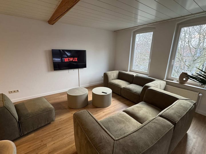 7 People | Cozy Living Room | Private Parking - Hildesheim