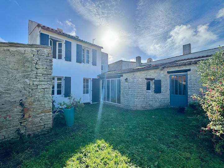 Maison De Charme Avec Jardin à Ars-en-ré - Ars-en-Ré