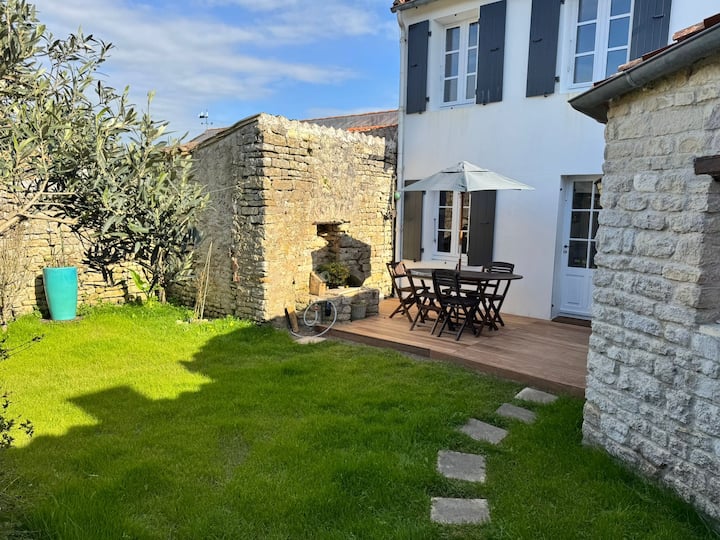 Maison De Charme Avec Jardin à Ars-en-ré - Ars-en-Ré
