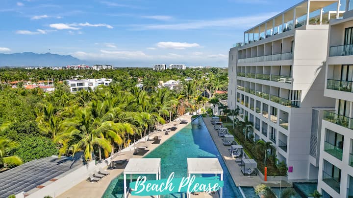 Mio 108c: Modern 1br Near Beaches W/ Pool & Gym - Nuevo Vallarta
