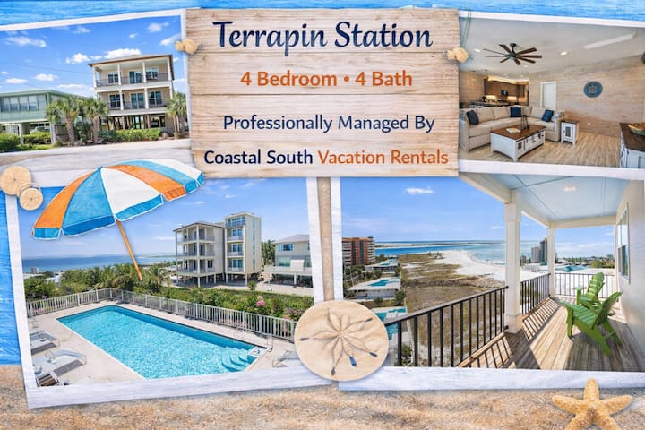 Beachside Cottage 4br/4ba Walk To Beach & Hangout! - Gulf Shores, AL