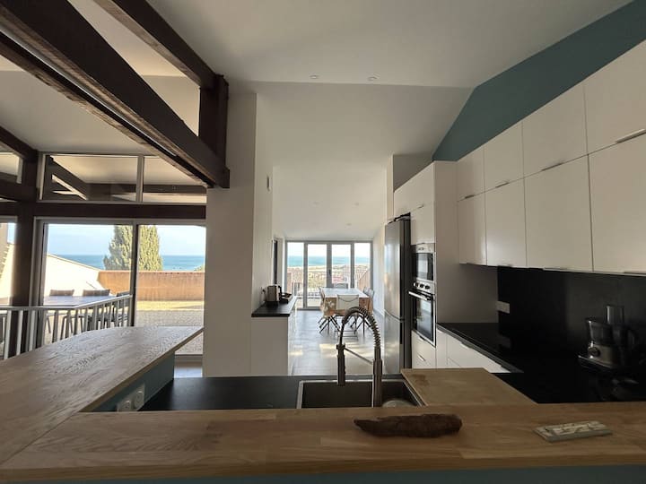 Leucate Falaise - Villa Vue Mer 4 Chambres - 10 Co - Leucate