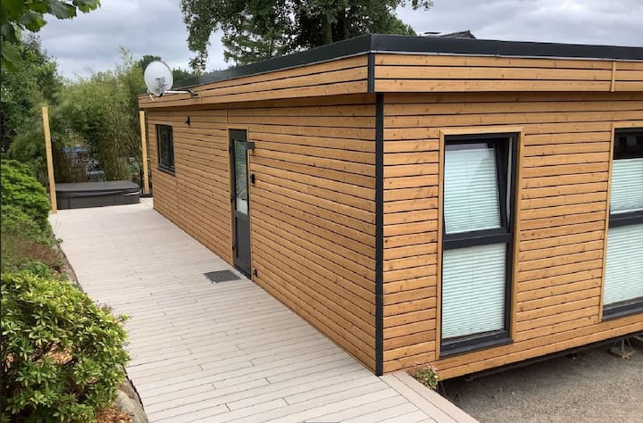 Tiny House Lee – Mit Whirlpool Bei Flensburg - Tarp