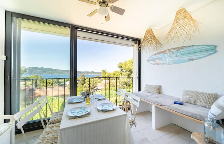 Vue Mer Imprenable T3 Loggia 6 Pers Piscine - Saint-Mandrier-sur-Mer