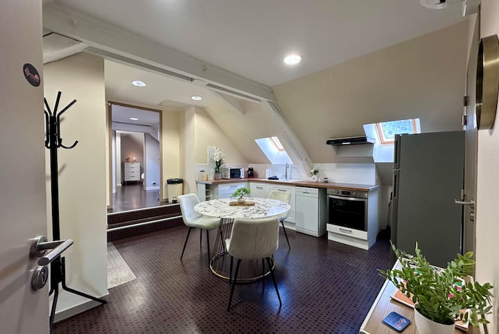 Casa Foch - T3 Pour 3 Personnes - Parking - Proche - Brive-la-Gaillarde