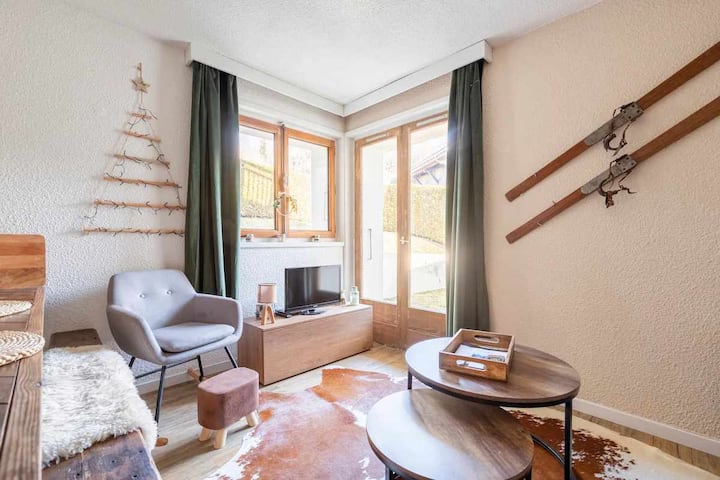 Appartement Une Chambre Avec Jardin - Megève