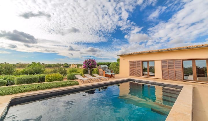 Tolles Ferienhaus In Campos Mit Großem Pool - Can Pastilla