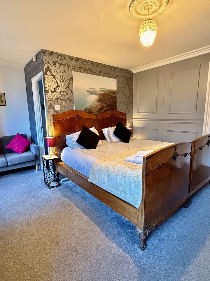 De Luxe-twin- / Super King -Sdb Privée Avec Douche - Lynton