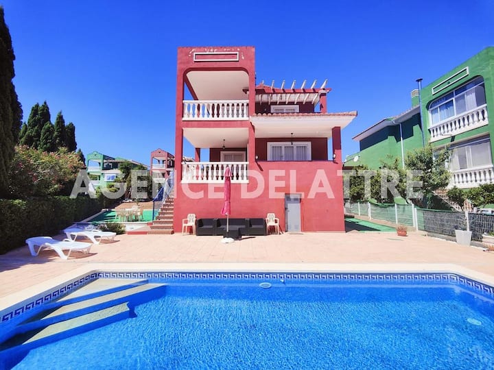 Villa Privée, 4 Chambres, 2 Salles De Bain, Piscin - Peñíscola