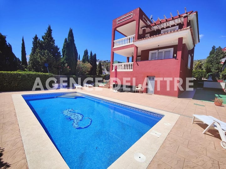 Villa Privée, 4 Chambres, 2 Salles De Bain, Piscin - Peñíscola