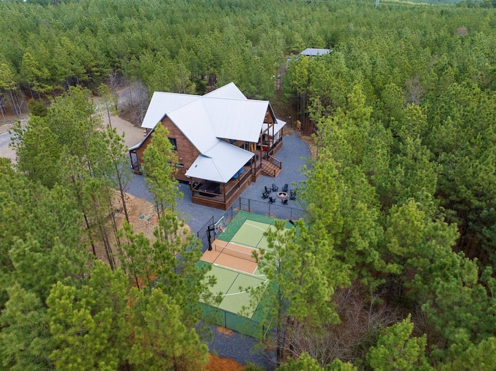 Secluded Lit Pickleball & B-ball, Ev, Pingpong - Oklahoma